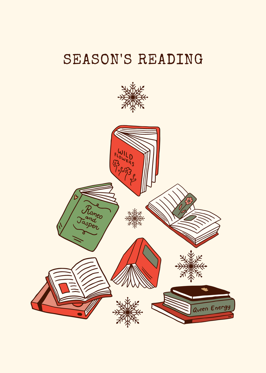 Season's Readings - Holiday Greeting Card – The Library Marketplace
