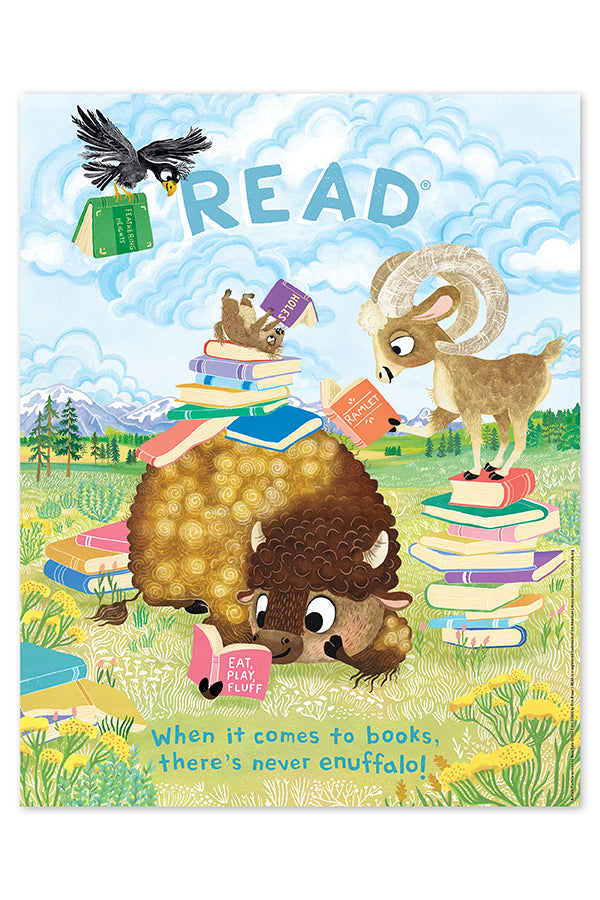 Buffalo Fluffalo Poster – The Library Marketplace