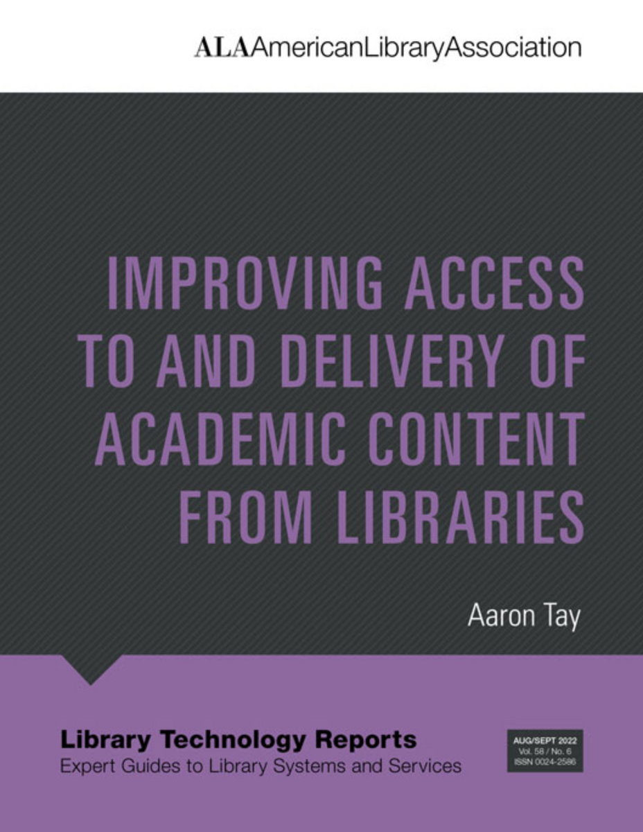 Improving Access to and Delivery of Academic Content from Libraries ...