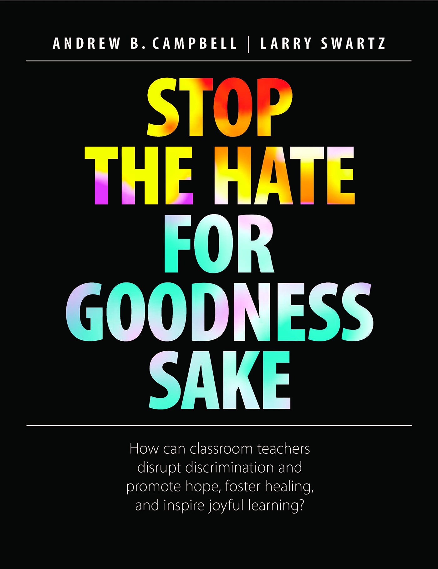 Stop the Hate for Goodness Sake – The Library Marketplace