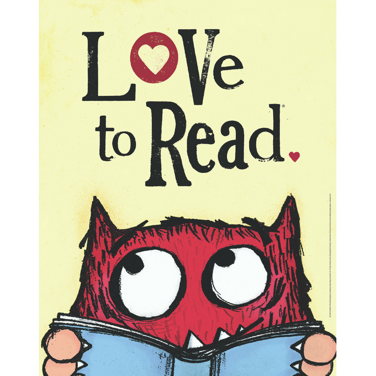 Love Monster Poster – The Library Marketplace