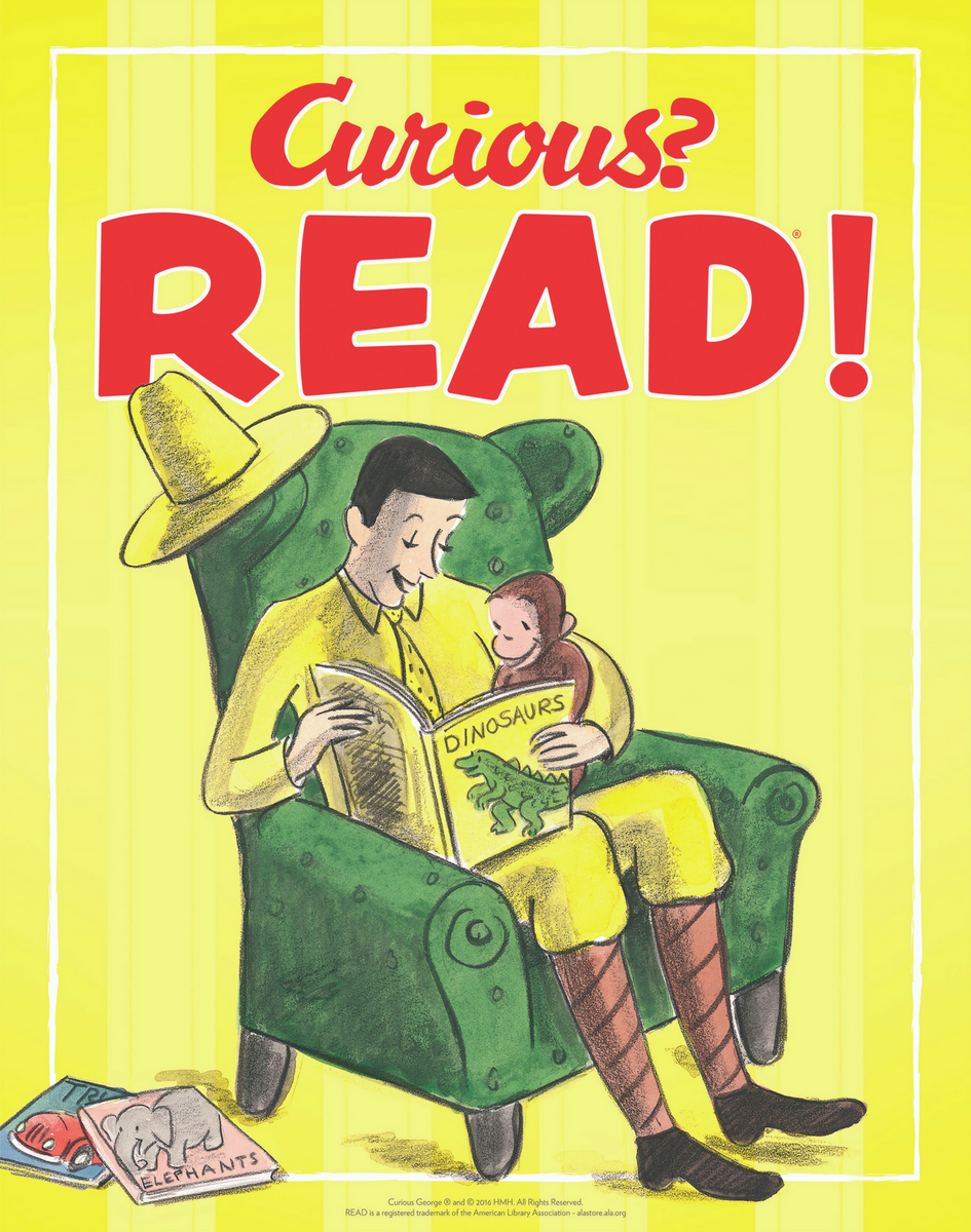 Curious George Poster – The Library Marketplace