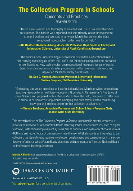The Collection Program in Schools: Concepts and Practices, 7th Edition ...