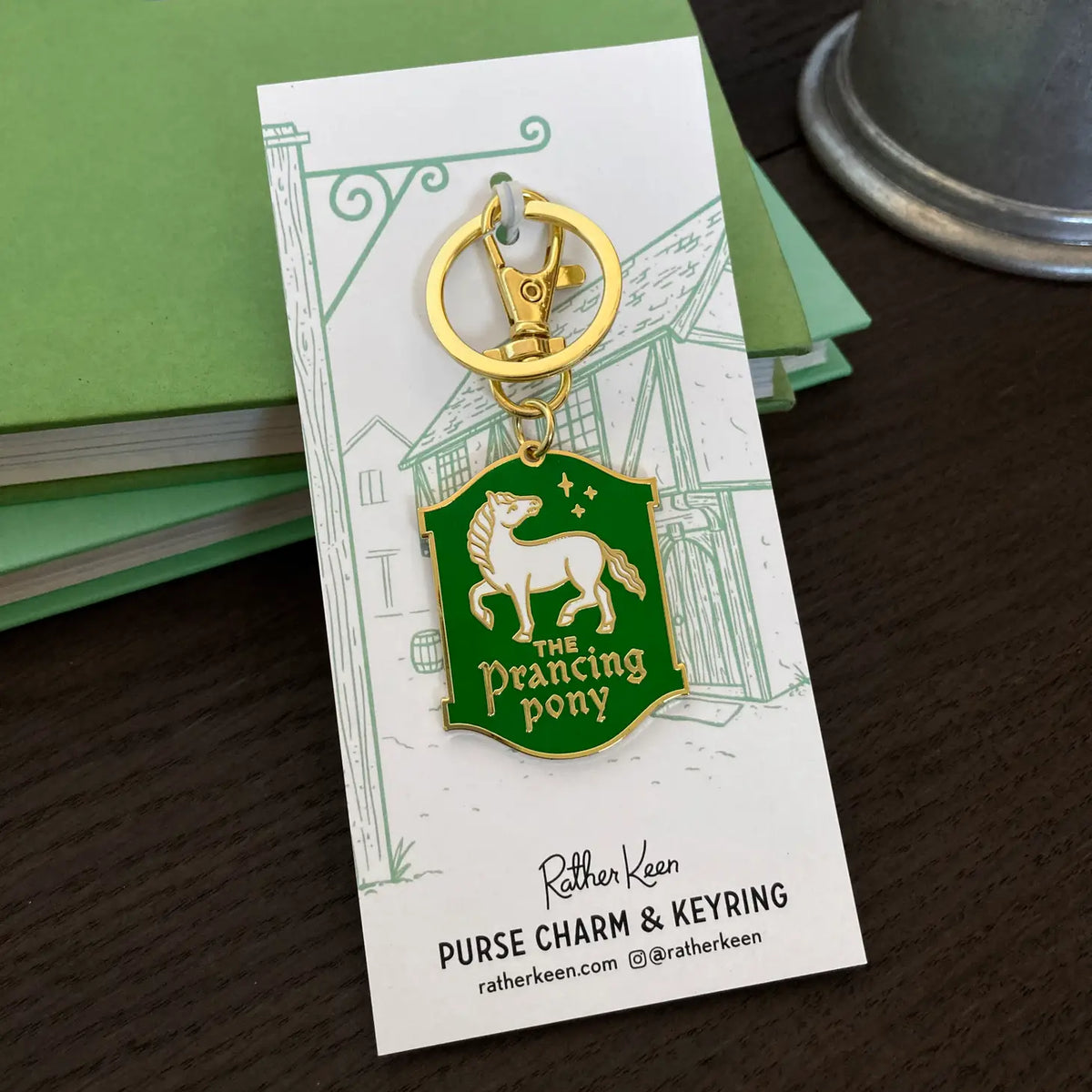 Prancing Pony keychain - Lord of the Rings inspired – The Library ...